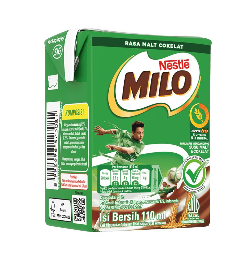 Produk Susu Milo Kotak UHT 110ml | MILO Indonesia